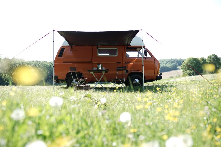 Tenda Sončno Platno za Kombije Motor Tarp Bus ali Van - Qeedo