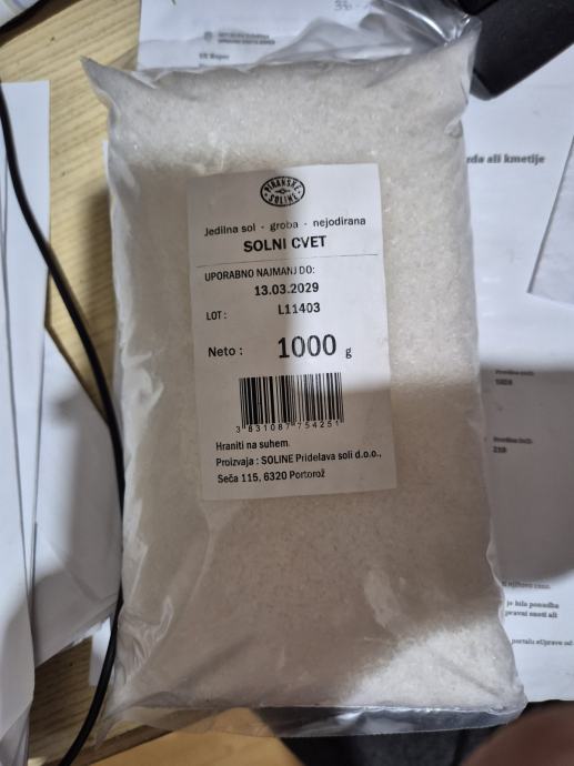 SOLNI CVET PAKIRAN PO 1 KG