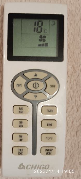 Prenosna klima CHIGO Model CP-25CP3A-M20A