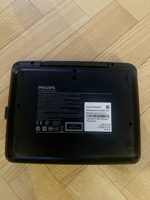 Prenosni CD/DVD predvajalnik Philips PD700IB - brezhiben, kot nov