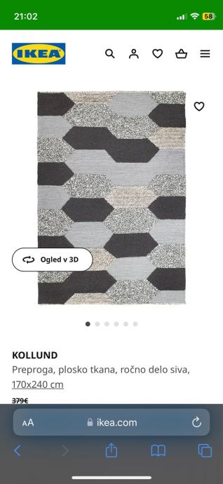 Volnen TEPIH IKEA