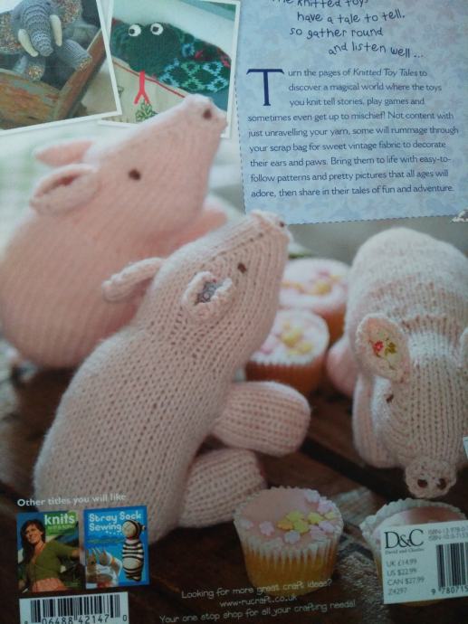 Knitted Toy Tales , knjiga v angleščini za izdelavo pletenih igrač