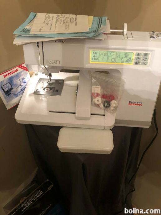 vezilni stroj Bernina deco 650