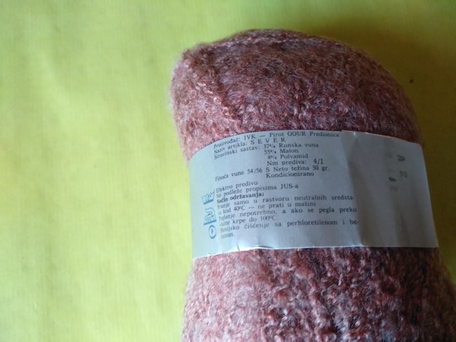 Volna za pletenje in kvačkanje