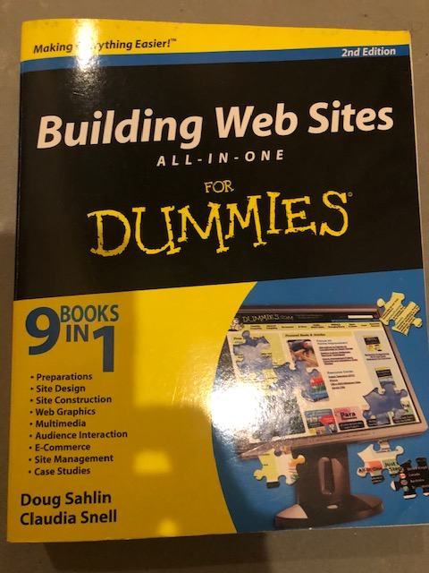 Building websites for dummies