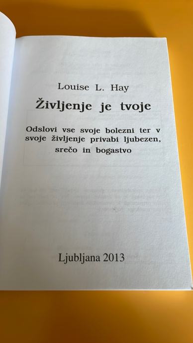 Knjiga Življenje je tvoje