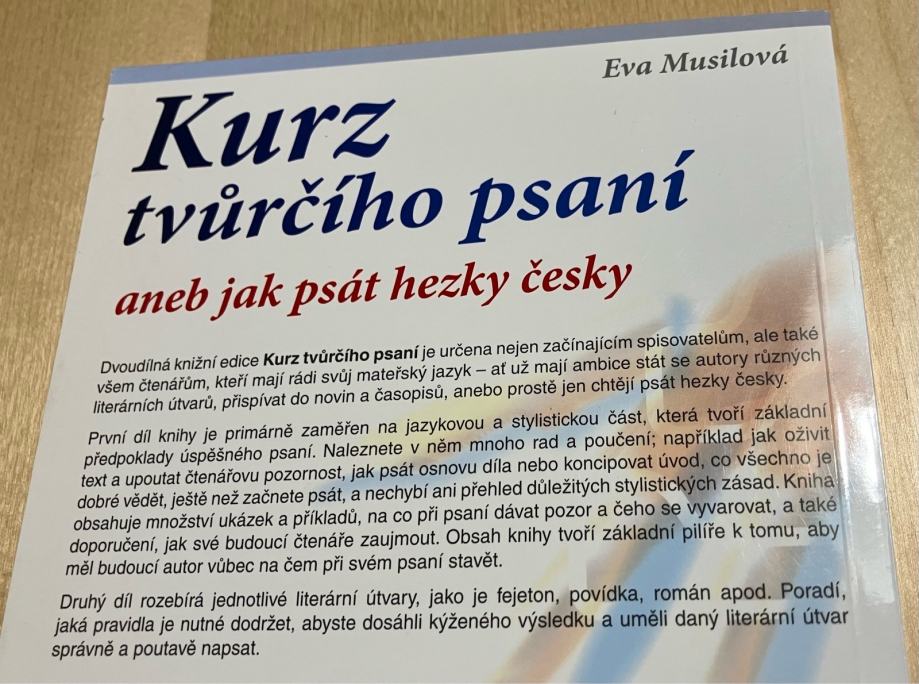 Kurz tvurčího psaní aneb jak psát hezky česky