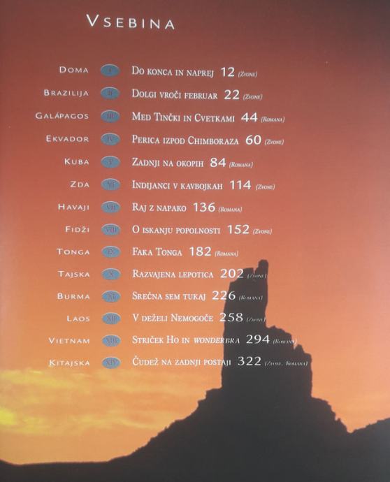 PRIJAZNE POTI Z MALO KAJO OKOLI SVETA, Romana in Zvone Šeruga