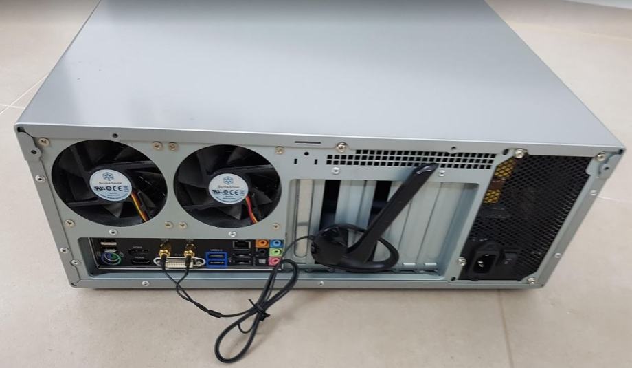 HTPC Multimedijski računalnik AMD A8-6600K SSD 8GB ram Silverstone