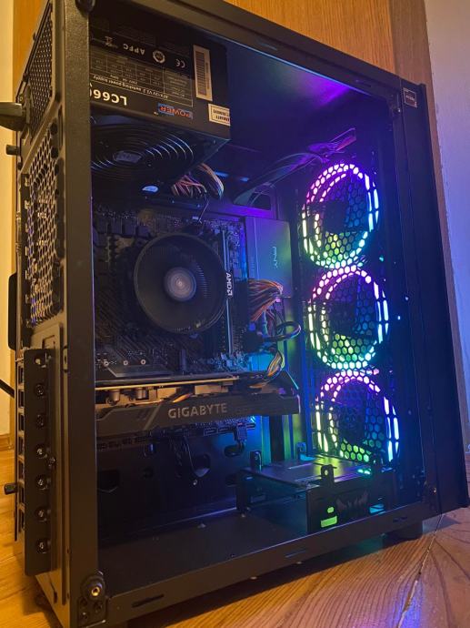 Gaming PC RGB Ryzen 5 3600, 16GB DDR4 ram, GTX 1660 Super