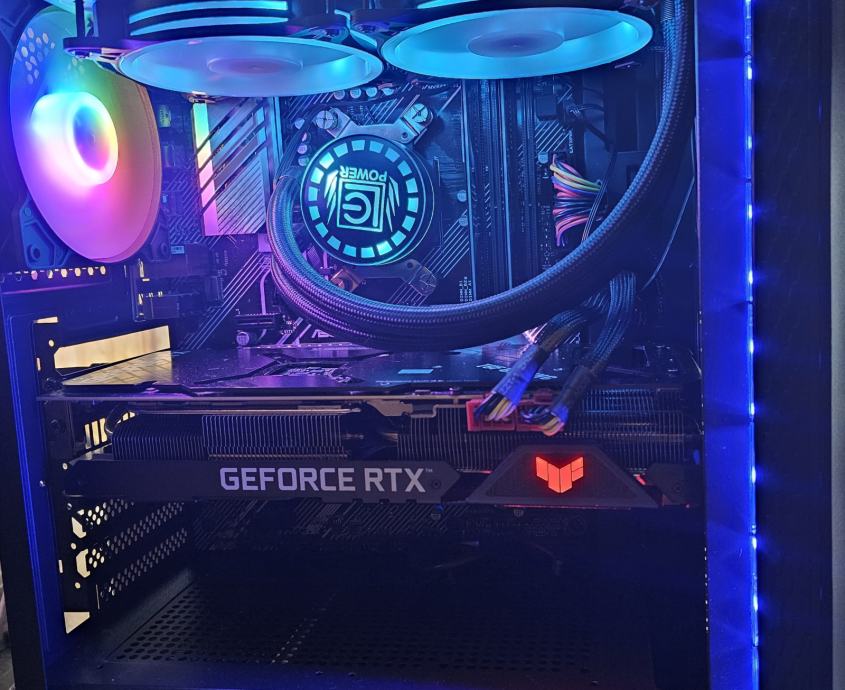 PC Ryzen 9 5900X GPU RTX 3070Ti DDR4 16GB WD 1TB Računalnik