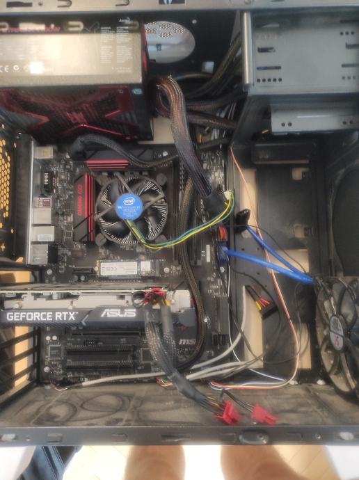 Racunalnik rtx 3060, Z170 GAMING, G390, m2 250Gb, ddr4 8Gb, 1100W
