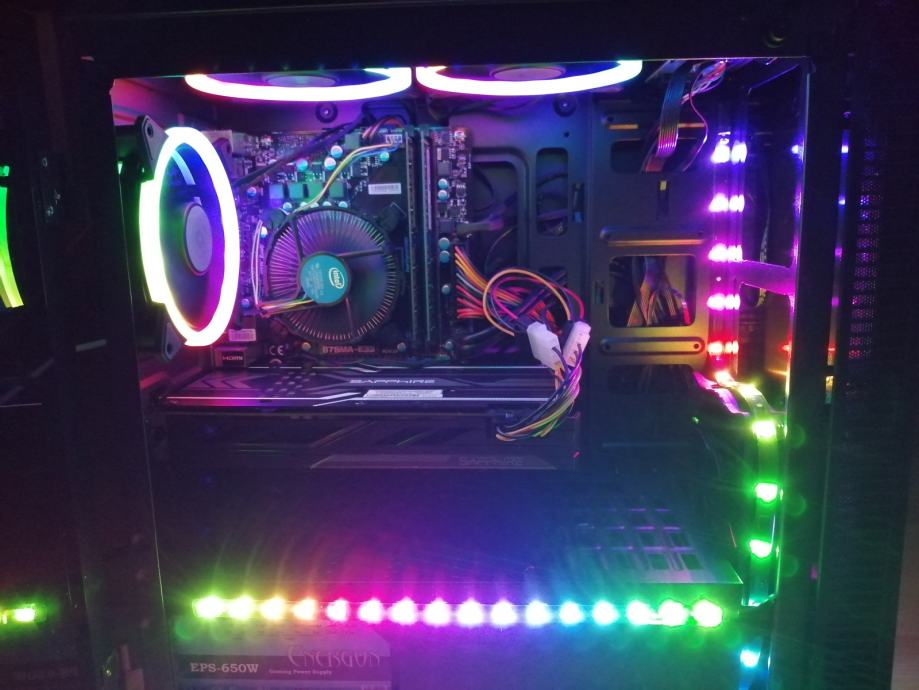 FORTNITE GAMER RGB *i5 6400, 12GB, SSD 250GB, HDD 1TB, R9 380 4GB