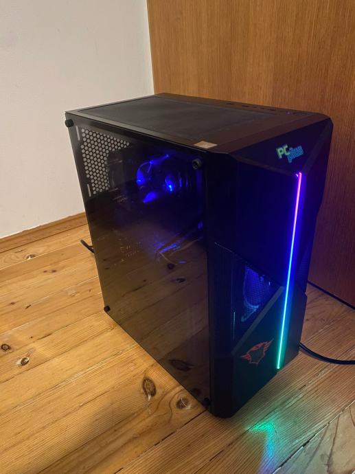 Gaming PC RGB i5 4590k, 16GB ram, RX 580 8GB, SSD