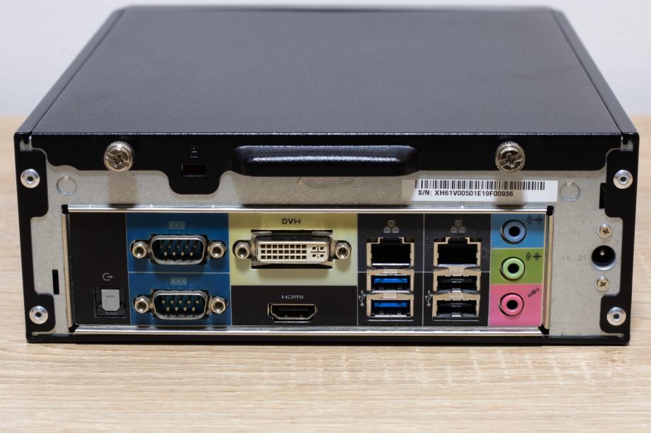 Mini PC/HTPC Shuttle XH61V + Windows 10 + Office 2019