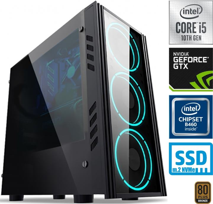Računalnik MEGA 5000 i5-10400F 5SSD16 2T GTX 1650 SUPER