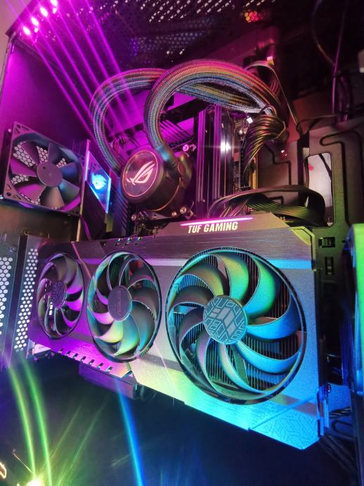 Ultra RGB Gaming PC/Računalnik - Intel i9 / RTX 3080/ Vodno hlajenje