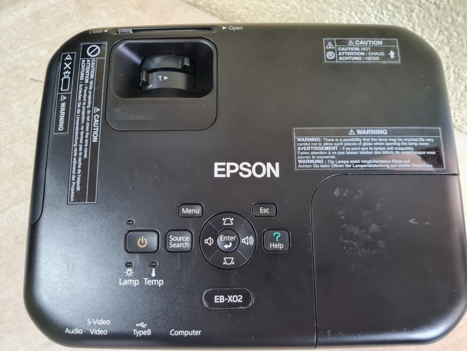 EPSON EB-X02, PROJEKTOR