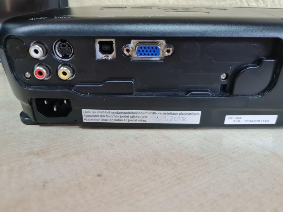 EPSON EB-X02, PROJEKTOR