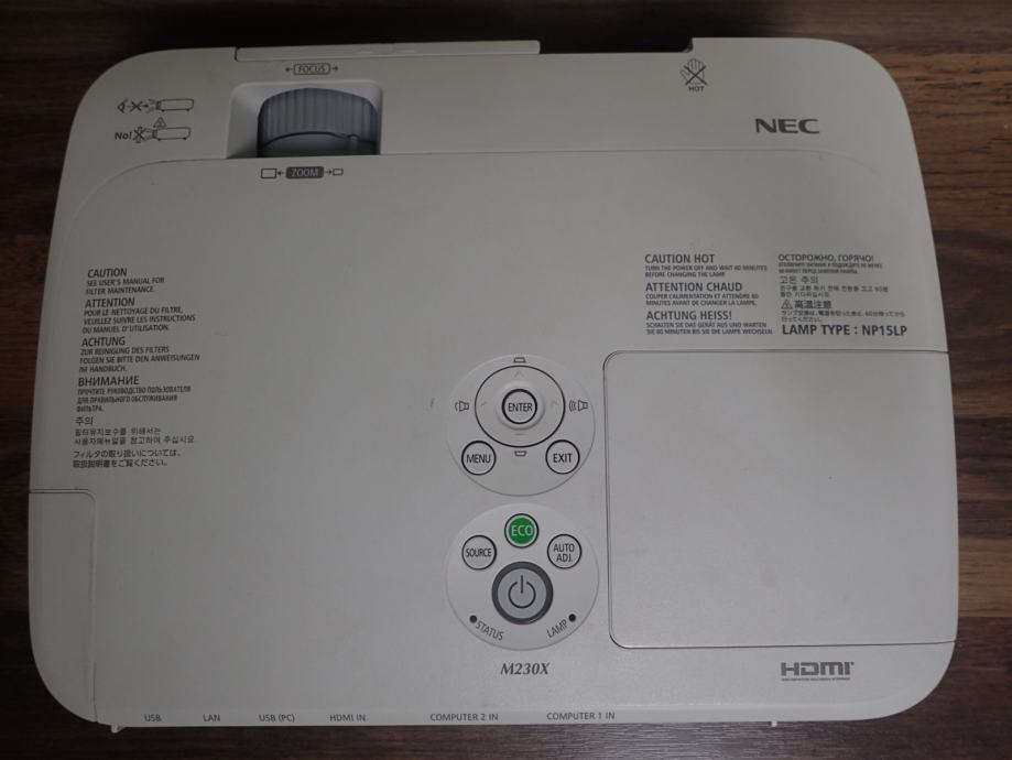 Projektor NEC M230X