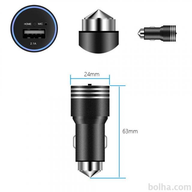 5 v 1 AVTO KIT ( TRANMITER ,USB POLNILEC,PROSTOROČNO TELEFON