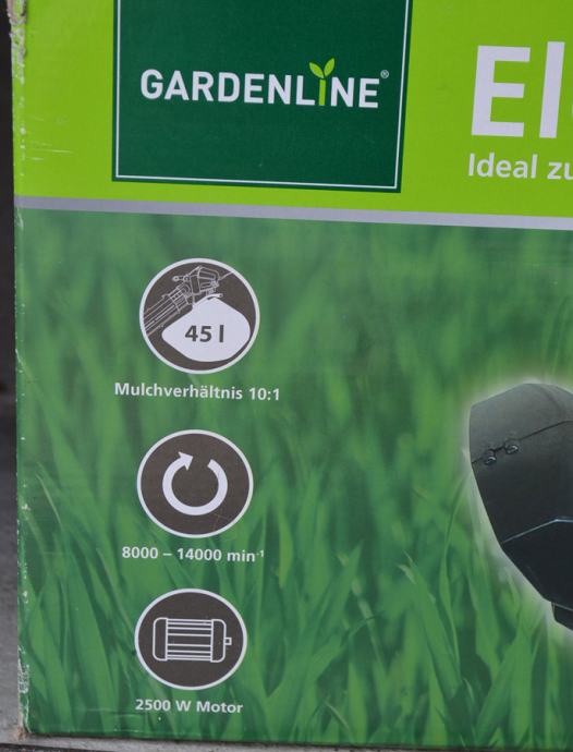 Električni sesalnik / puhalnik listja Gardenline