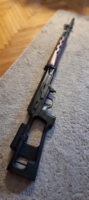 A&K SVD Dragunov AEG - full upgrade