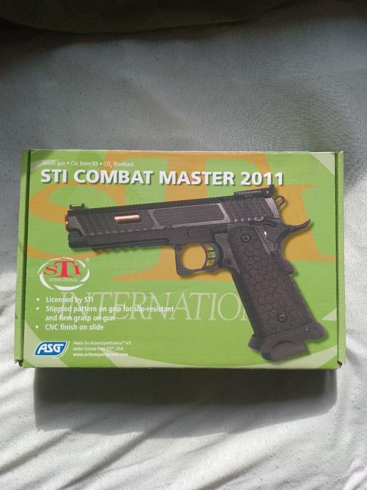 Airsoft ASG STI Combat master 2011 CO2 pistol