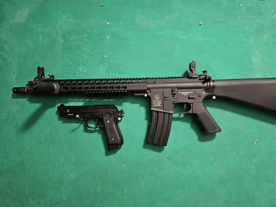 Colt M16 Keymod AEG ter Taurus PT99 CO2(Blow Back) Repliki