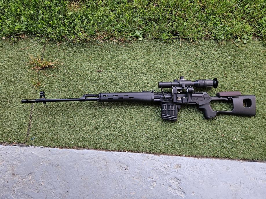 SVD Dragunov CYMA + 4x24 PSU SVD scope [PCS] Airsoft