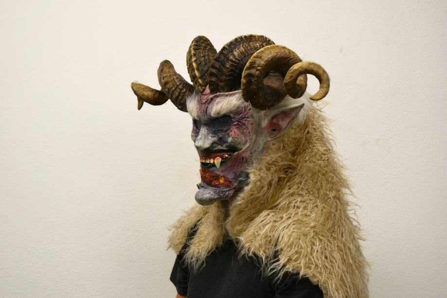Maska Parkelj Krampus Pekeljski ustrah