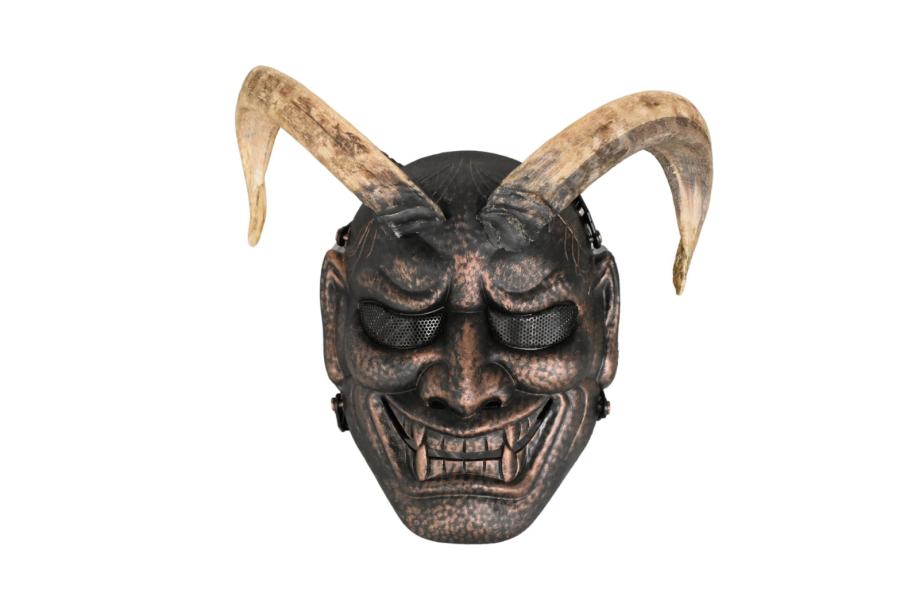 Maska Parkelj Krampus Demon iz pekla (bronasta)