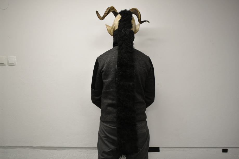 Maska Parkelj Krampus Demonski srhljivec 1