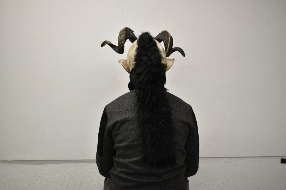 Maska Parkelj Krampus Demonski srhljivec 2