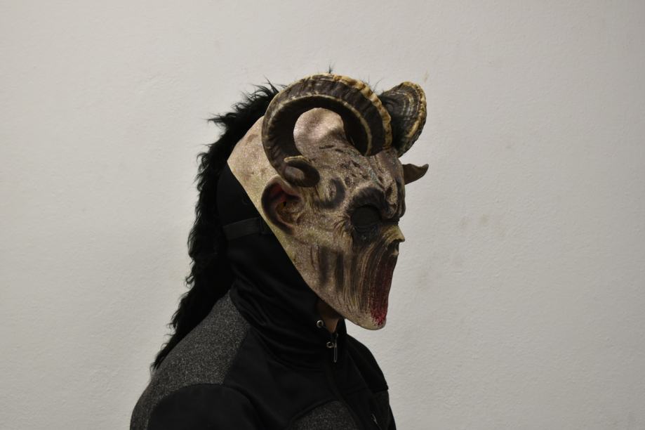 Maska Parkelj Krampus Demonski srhljivec 3