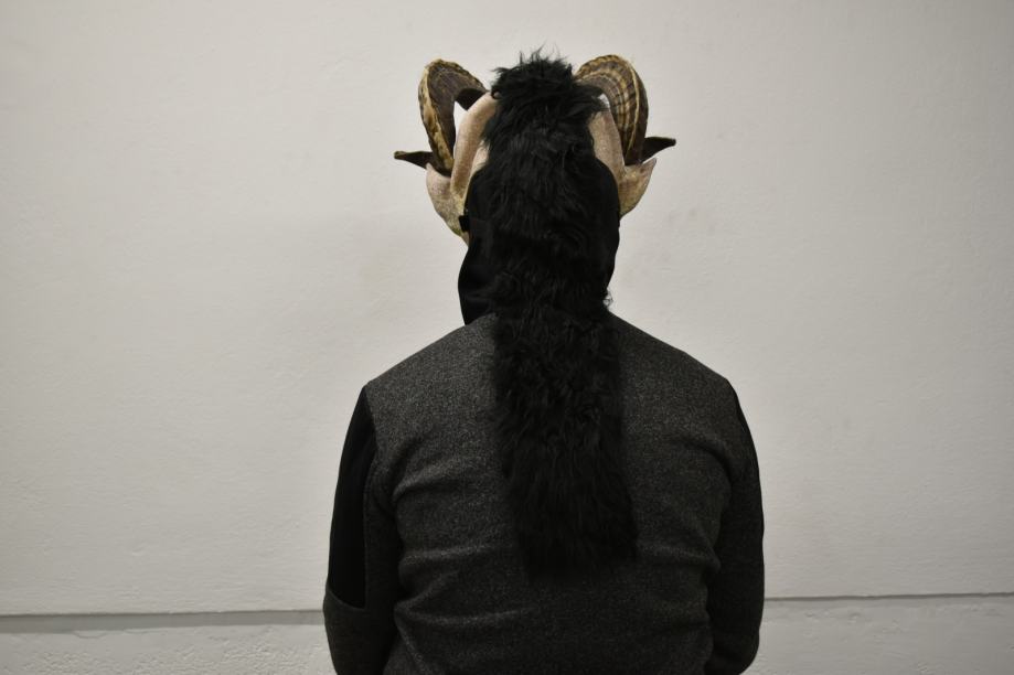 Maska Parkelj Krampus Demonski srhljivec 3