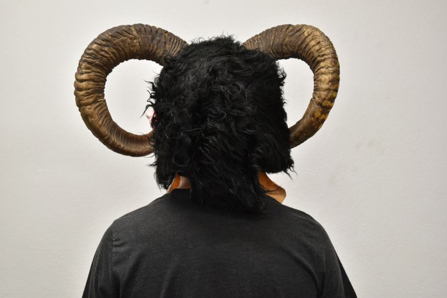 Maska Parkelj Krampus Krvava obsedenost