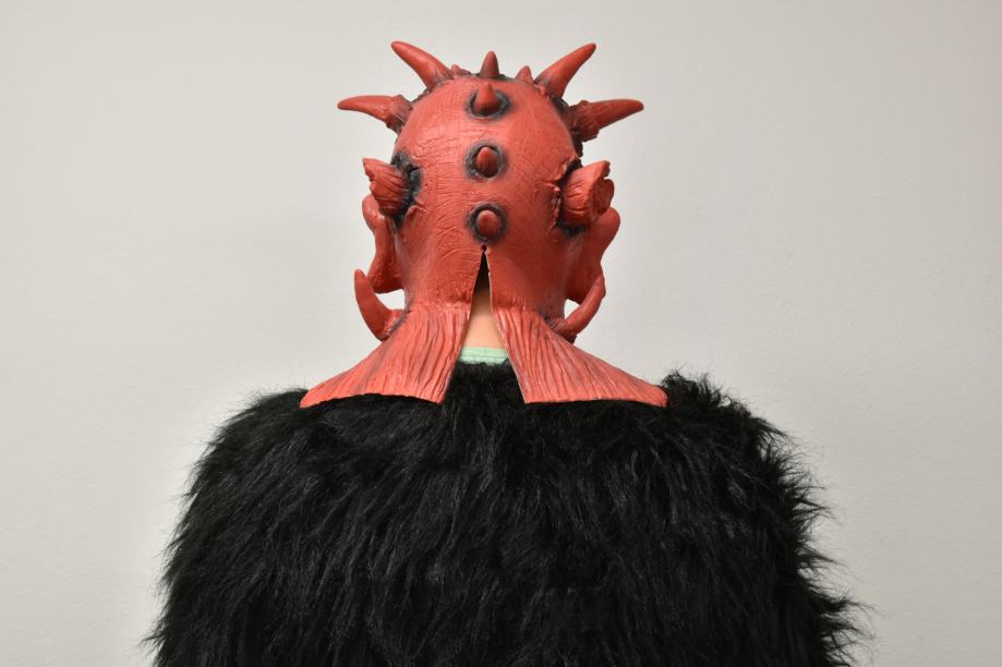 Maska Parkelj Krampus Hudičeva griva