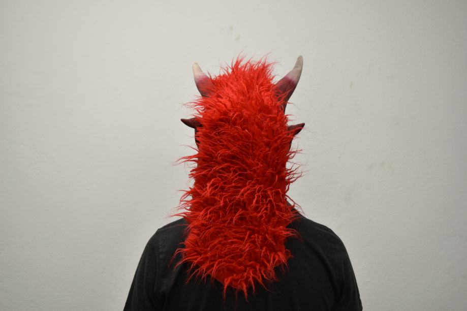 Maska Parkelj Krampus Lucifer