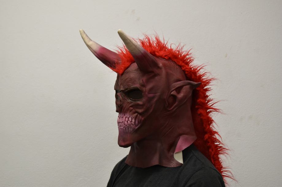 Maska Parkelj Krampus Lucifer
