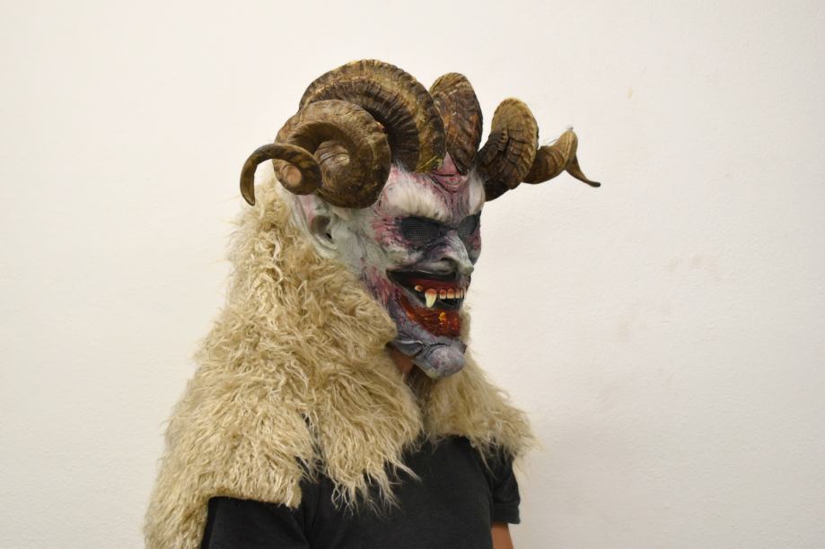 Maska Parkelj Krampus Peklenski ustrah