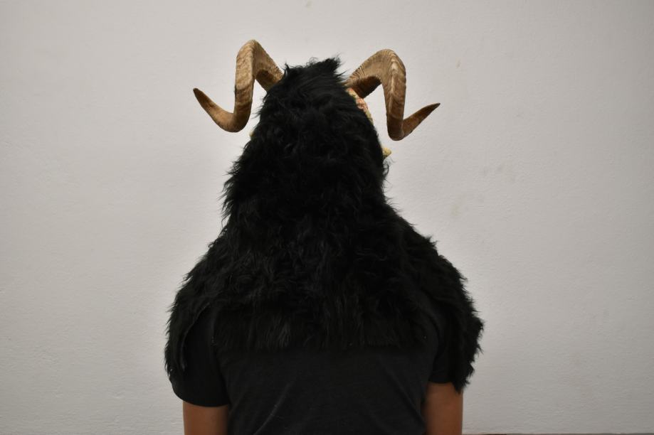 Maska Parkelj Krampus Tiha zloba 1