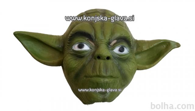 Maska Starwars Master Yoda - Pustne maske 2021