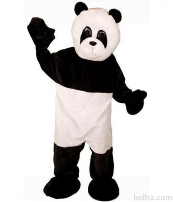 Maskota panda, kostum