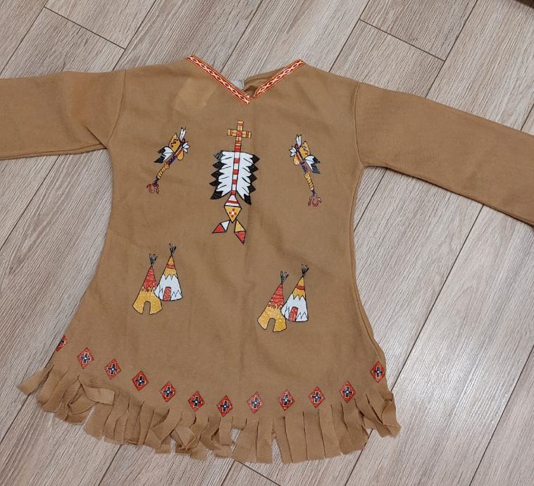 Prodam pustni kostum (matchy za mami in hcer) indijanka