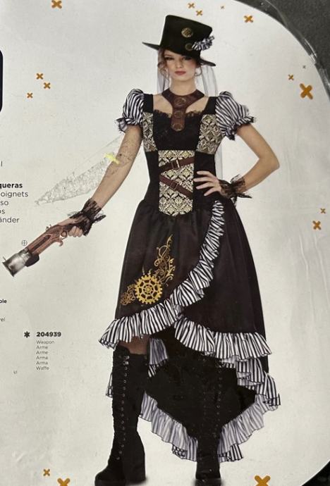 Pustna maska Lady Steampunk