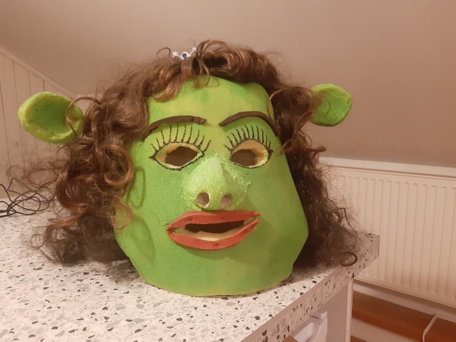 Pustna maska Shrek in Fiona
