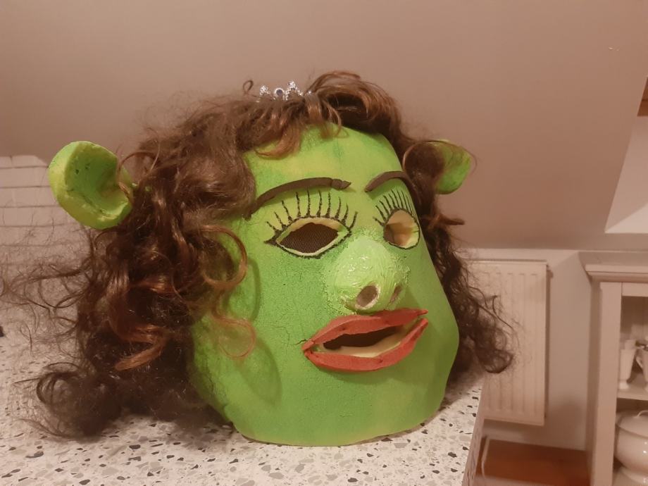 Pustna maska Shrek in Fiona