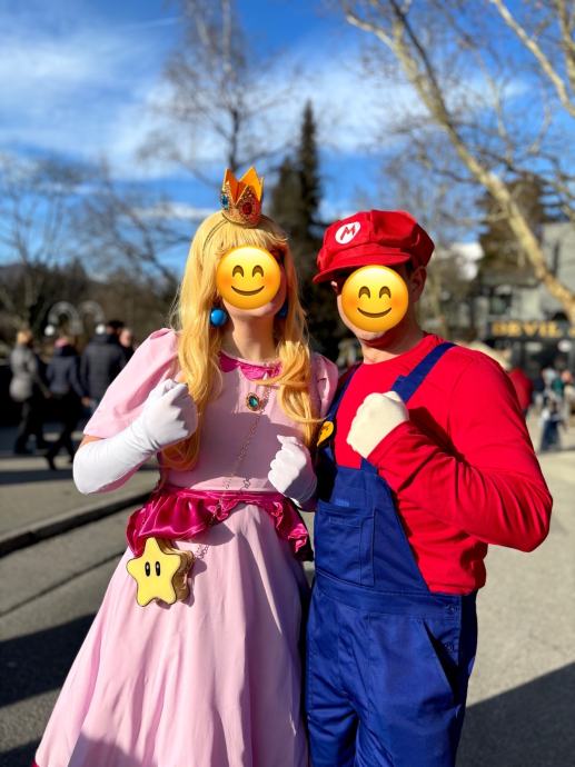 Pustni kostum - Princess Peach, Super Mario