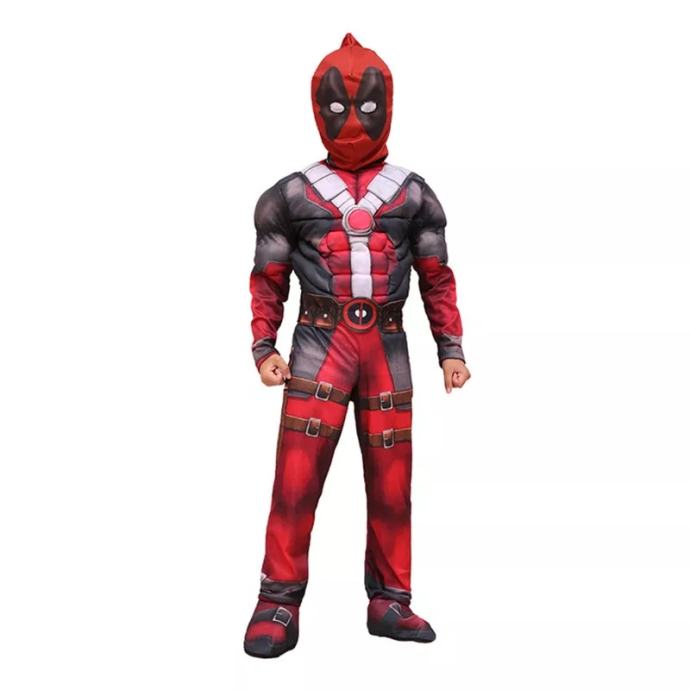 Pustni kostum Deadpool za otroke otroški kostumi za maškare pust 2024